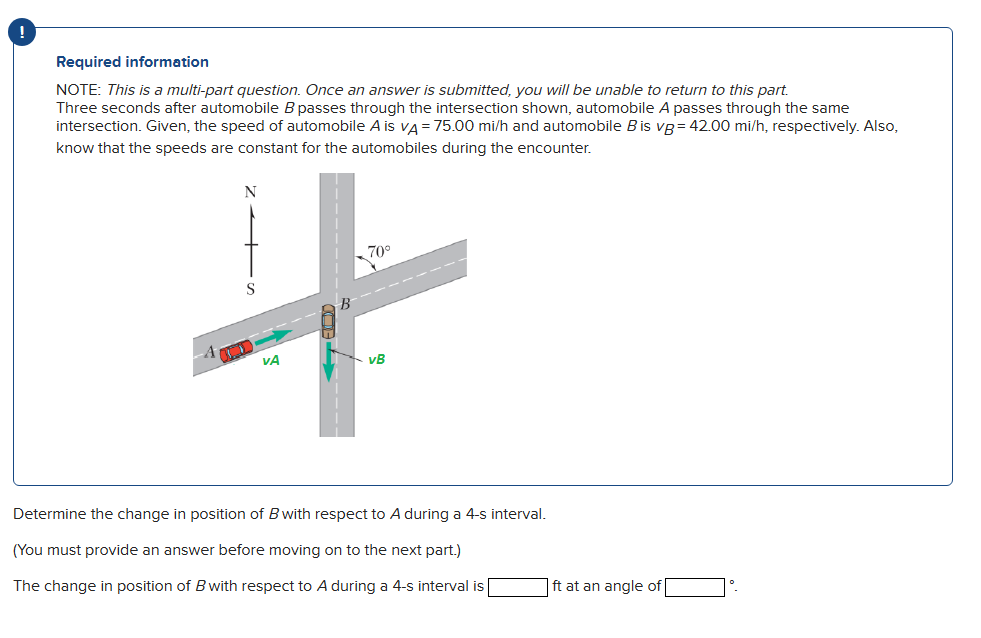 Solved Required information NOTE: This is a multi-part | Chegg.com