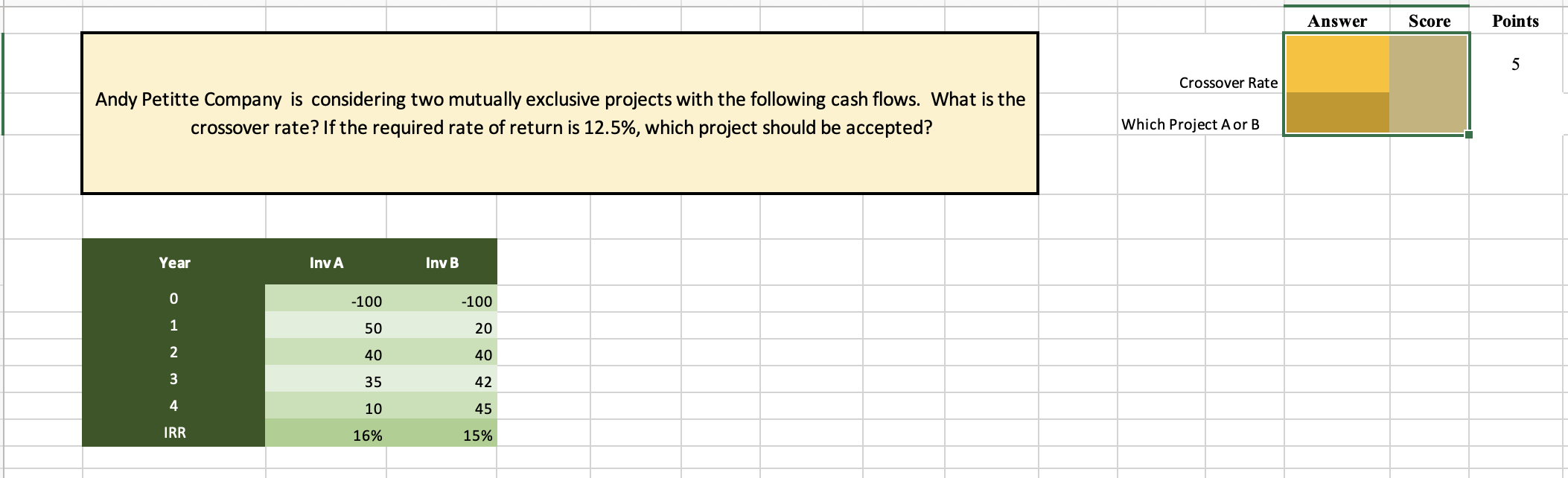 Solved Please post the formulas | Chegg.com