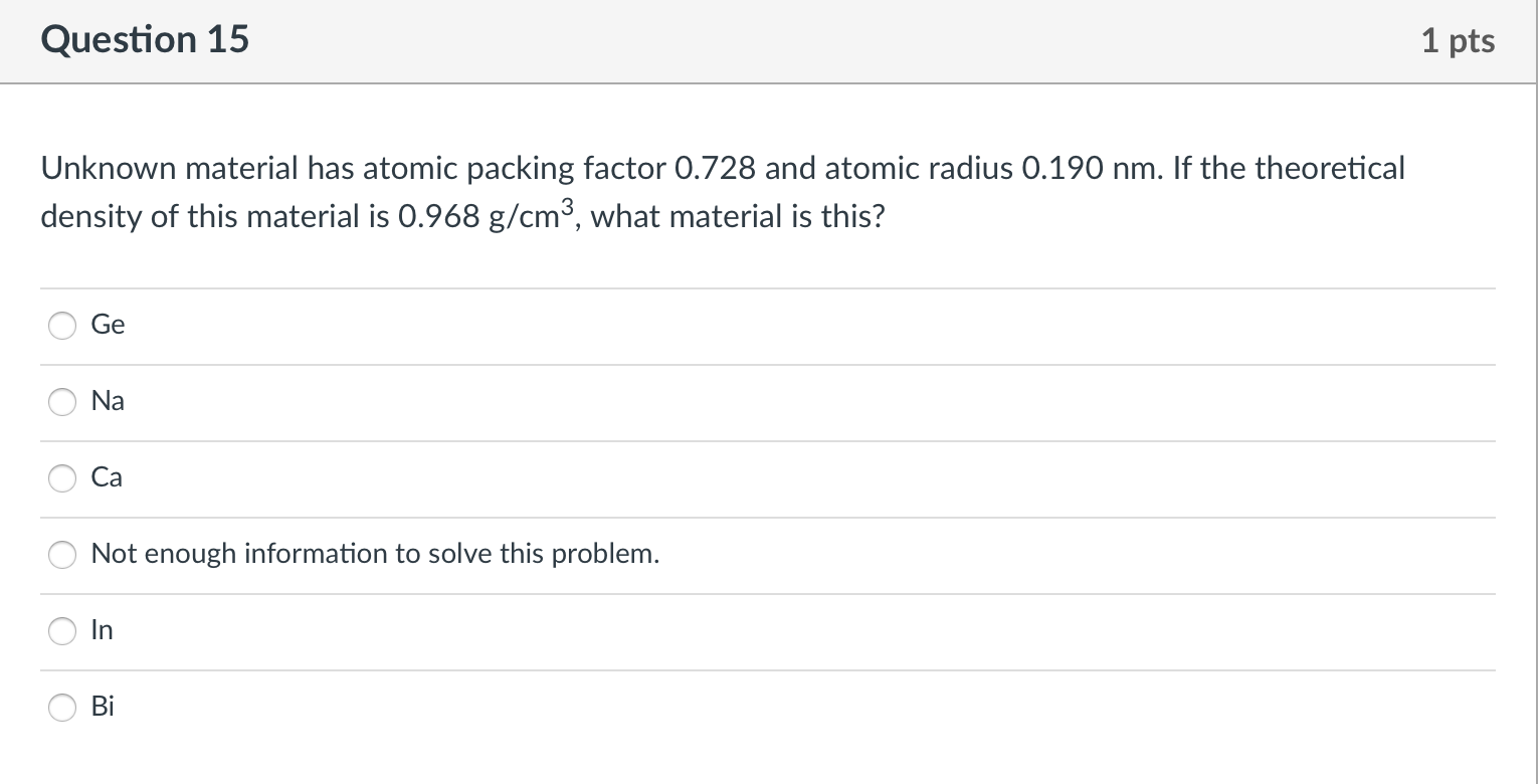 Solved Question 14 1 pts White tin (Sn) is known to | Chegg.com