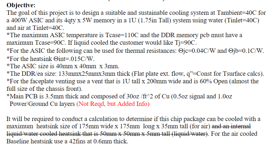 Solved Conduct a calculation to determine if this chip | Chegg.com