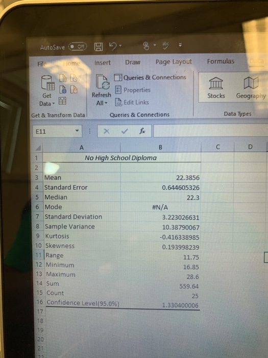 Solved Layout Formulas Data FileHome Insert Queries & | Chegg.com