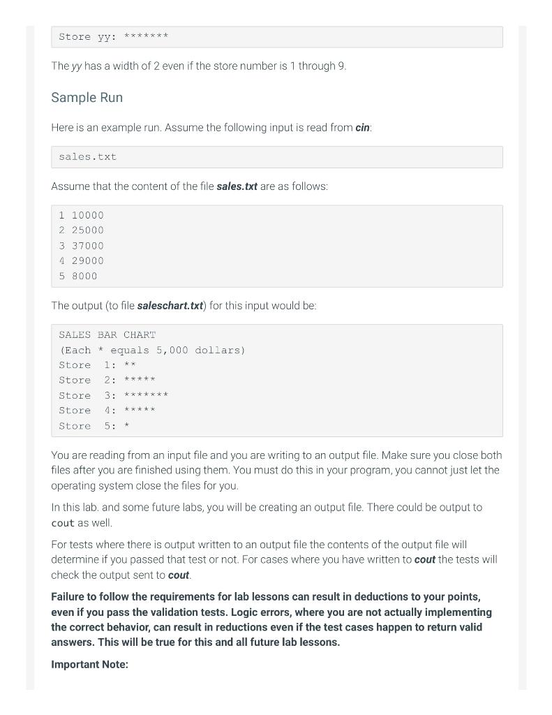 Solved 2.16 F22 Lab Lesson 9 (Part 1 of 2): Loops \& Files | Chegg.com Solved 2.16 F22 Lab Lesson 9 (Part 1 of 2): Loops \& Files | Chegg.com