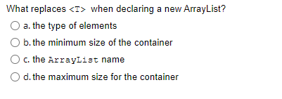 Solved An enhanced for loop allows the programmer to O | Chegg.com