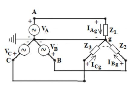 Solved The neutral point of the 3 phase Y connected | Chegg.com