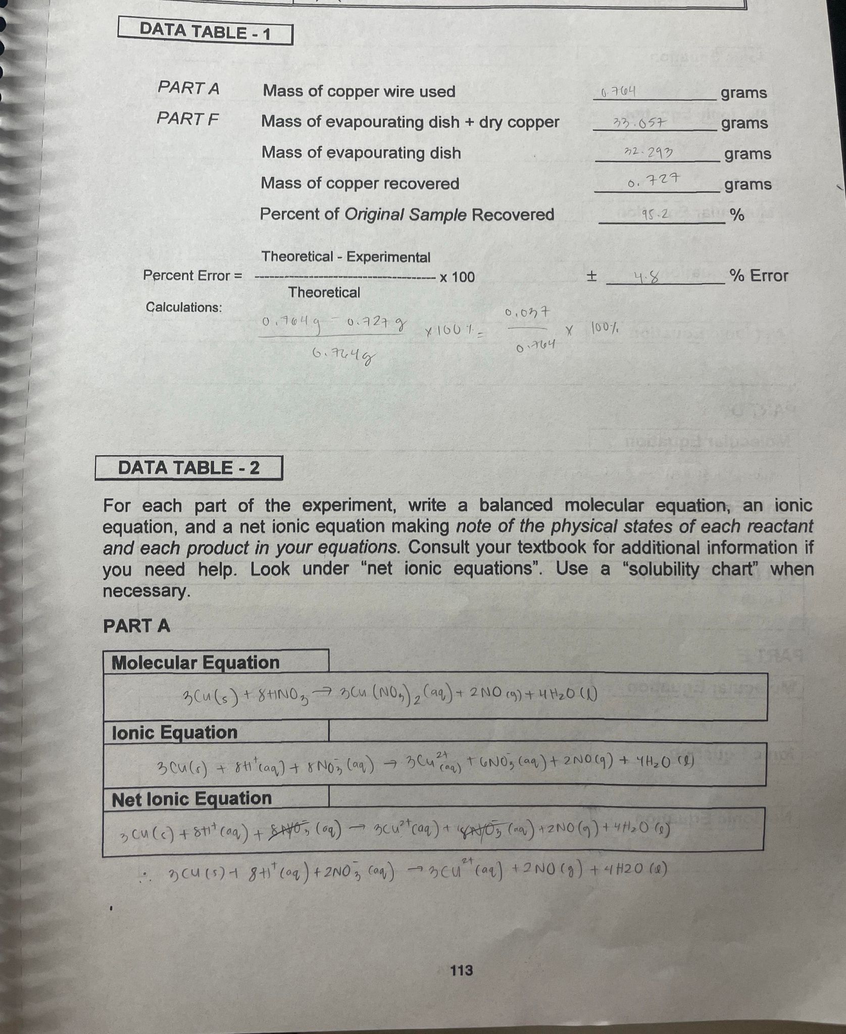 Solved Can someone help me with my lab? Cu LATER TABLE (I | Chegg.com