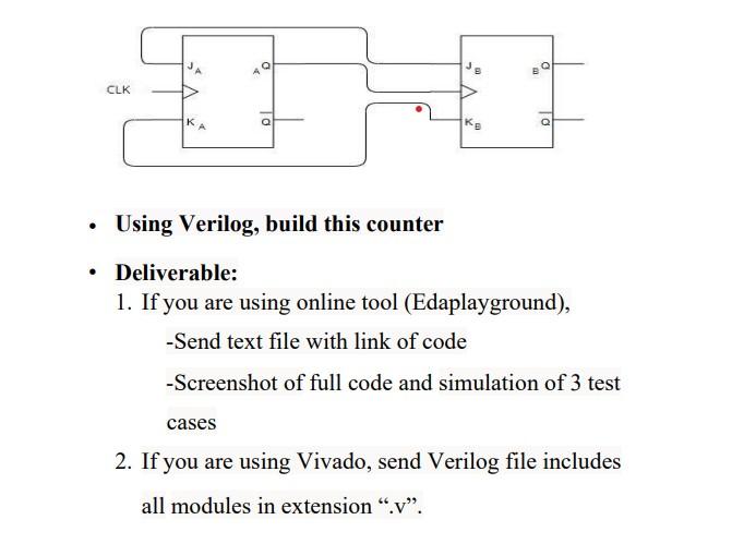 Solved - Deliverable: 1. If you are using online tool | Chegg.com
