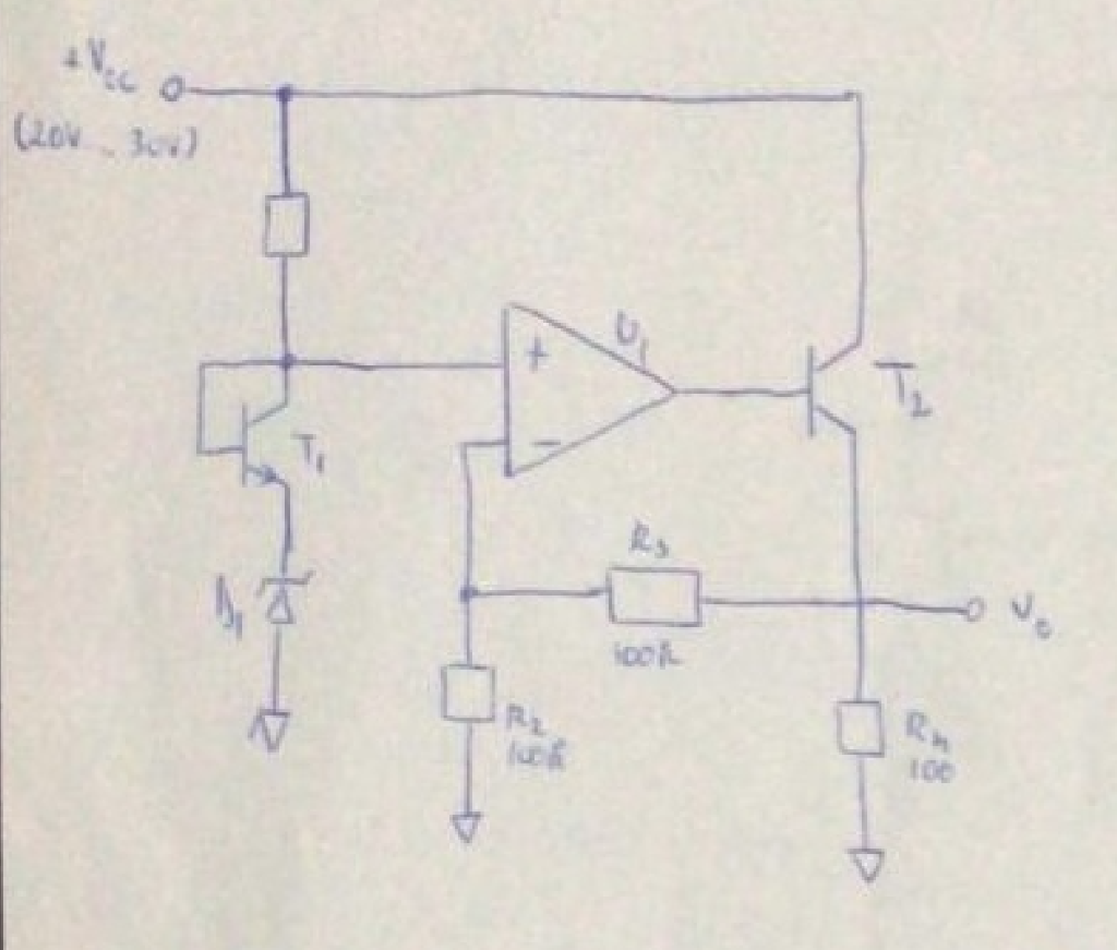 Solved EX 1 In the given schematic, T1& T2 transistors have | Chegg.com