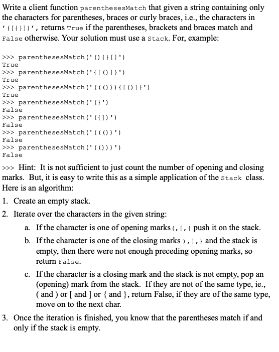 Solved (based on 8.38) A stack is a sequence container type | Chegg.com
