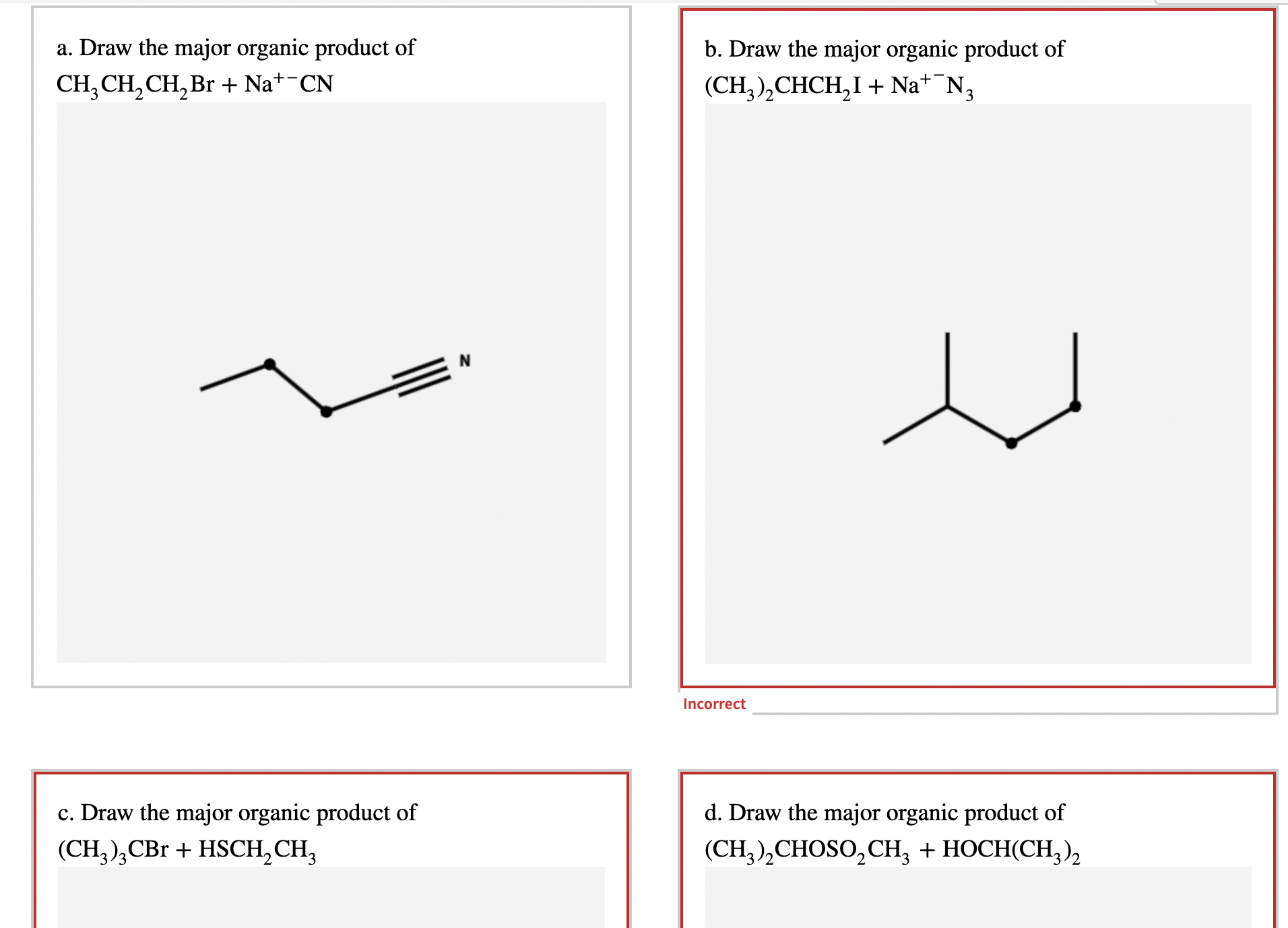 Solved a. Draw the major organic product of C.H.CH.C.H. | Chegg.com