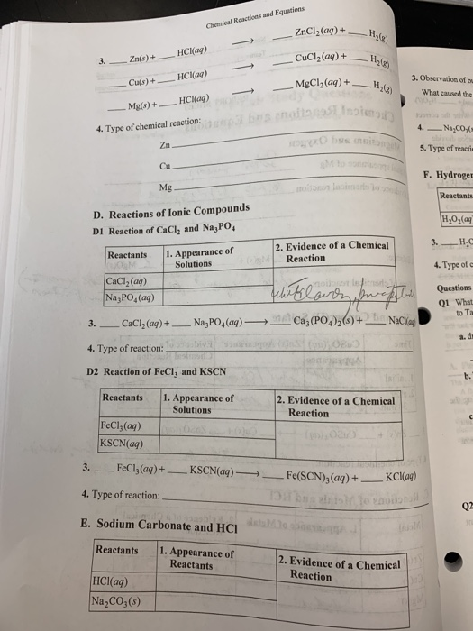 Solved Date Section Instructor Name Team REPORT SHEET | Chegg.com