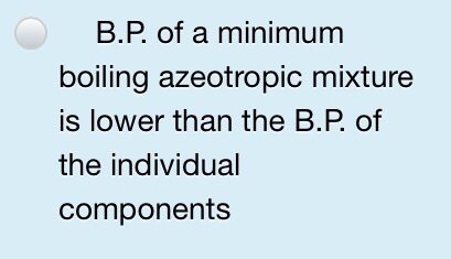 Solved Which statement is NOT TRUE about boiling point | Chegg.com