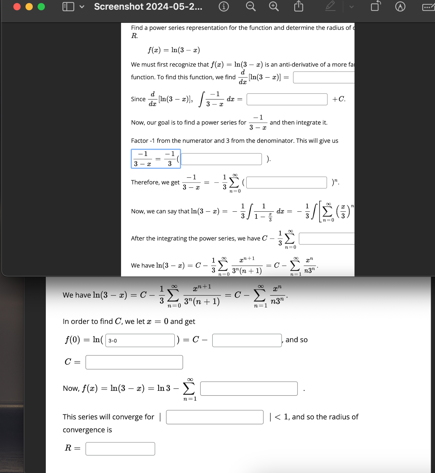 Solved Please put a square around answers for each box. | Chegg.com