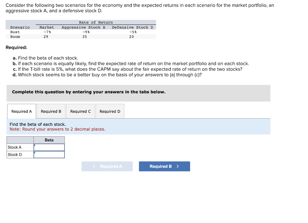Solved Consider the following two scenarios for the economy | Chegg.com
