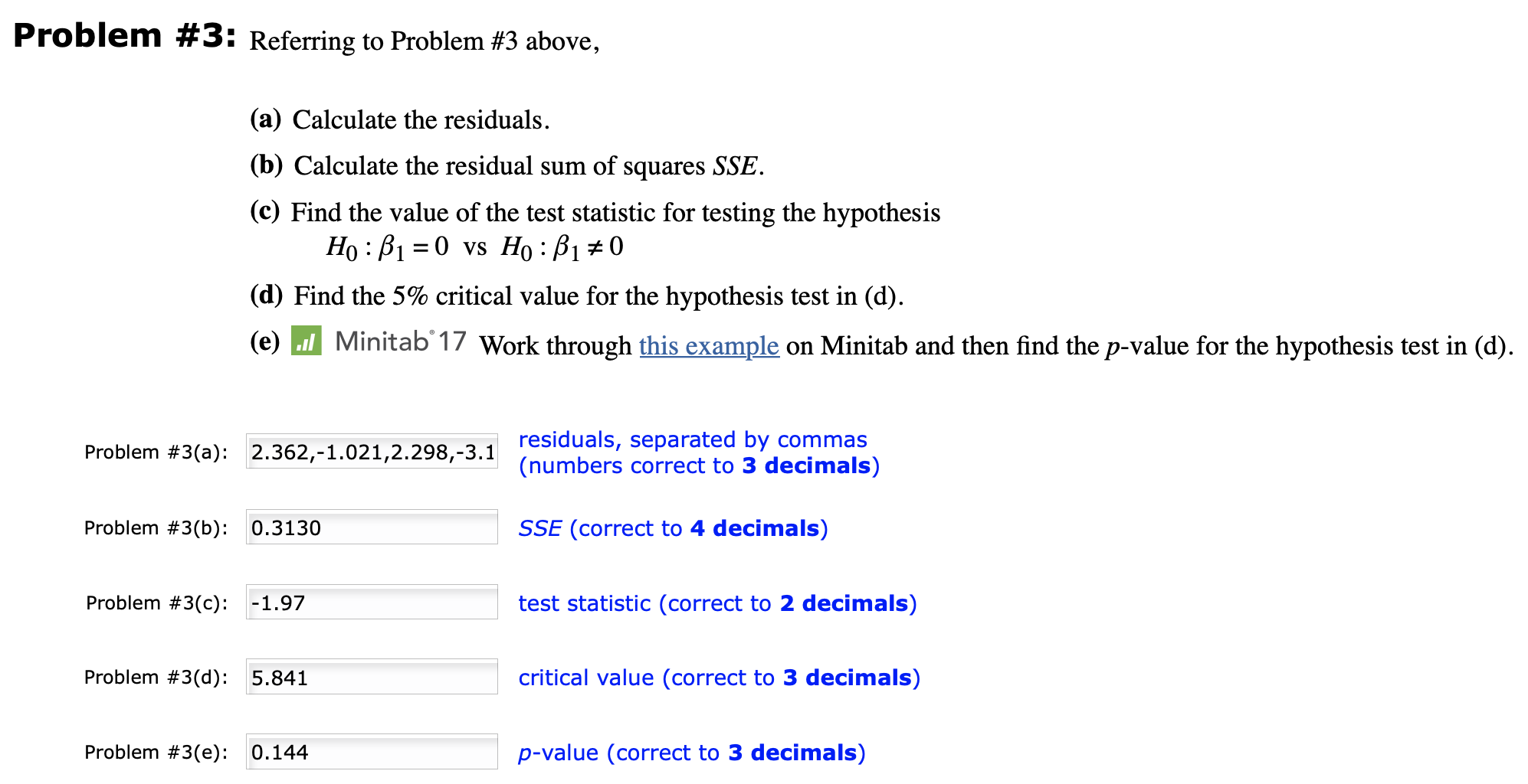 Solved Can someone help me with the problem | Chegg.com