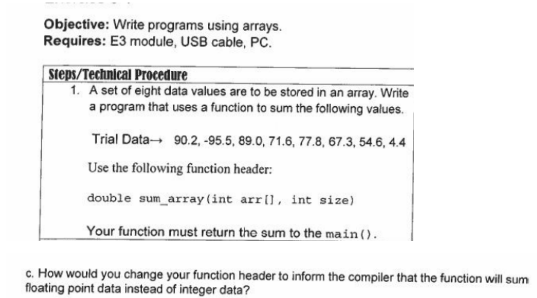 Solved 3 A Set Of Eight Data Values Are To Be Stored In An