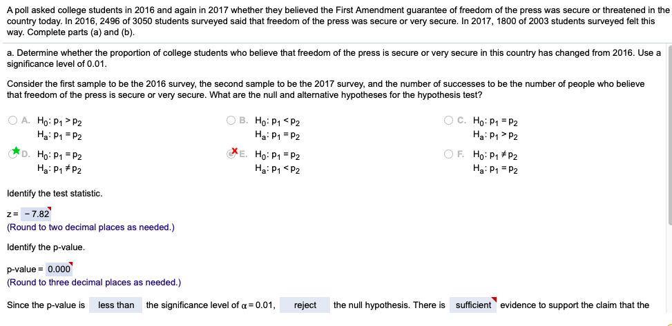 Solved ignore the wrong answers, I needed the full part to | Chegg.com
