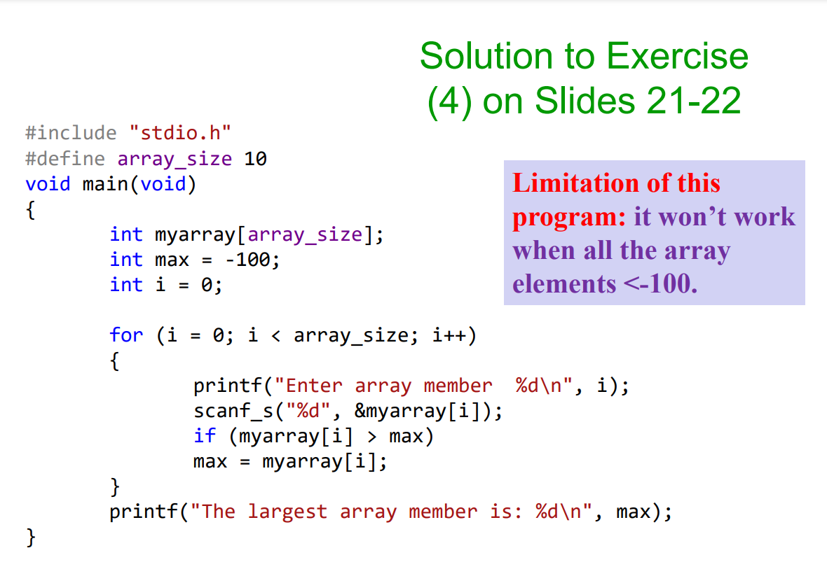 Solved Modify the program in Exercise (4) of Lecture \#21 | Chegg.com