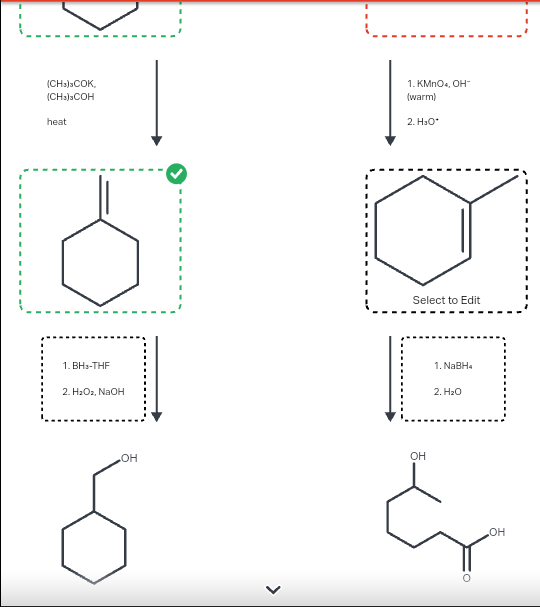 Solved Draw the missing products and/or reagents in the | Chegg.com