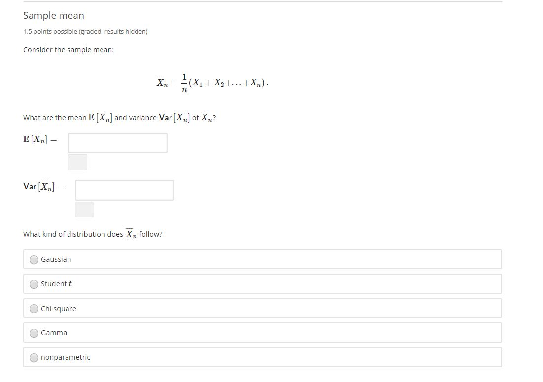 Solved 1 Bookmark this page Setup: For all problems on this | Chegg.com