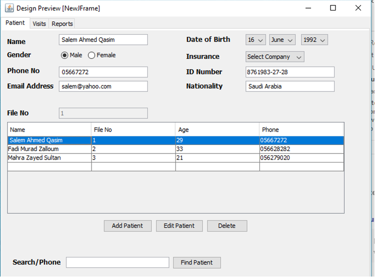 Solved how to create an edit jtable button on java? i want | Chegg.com