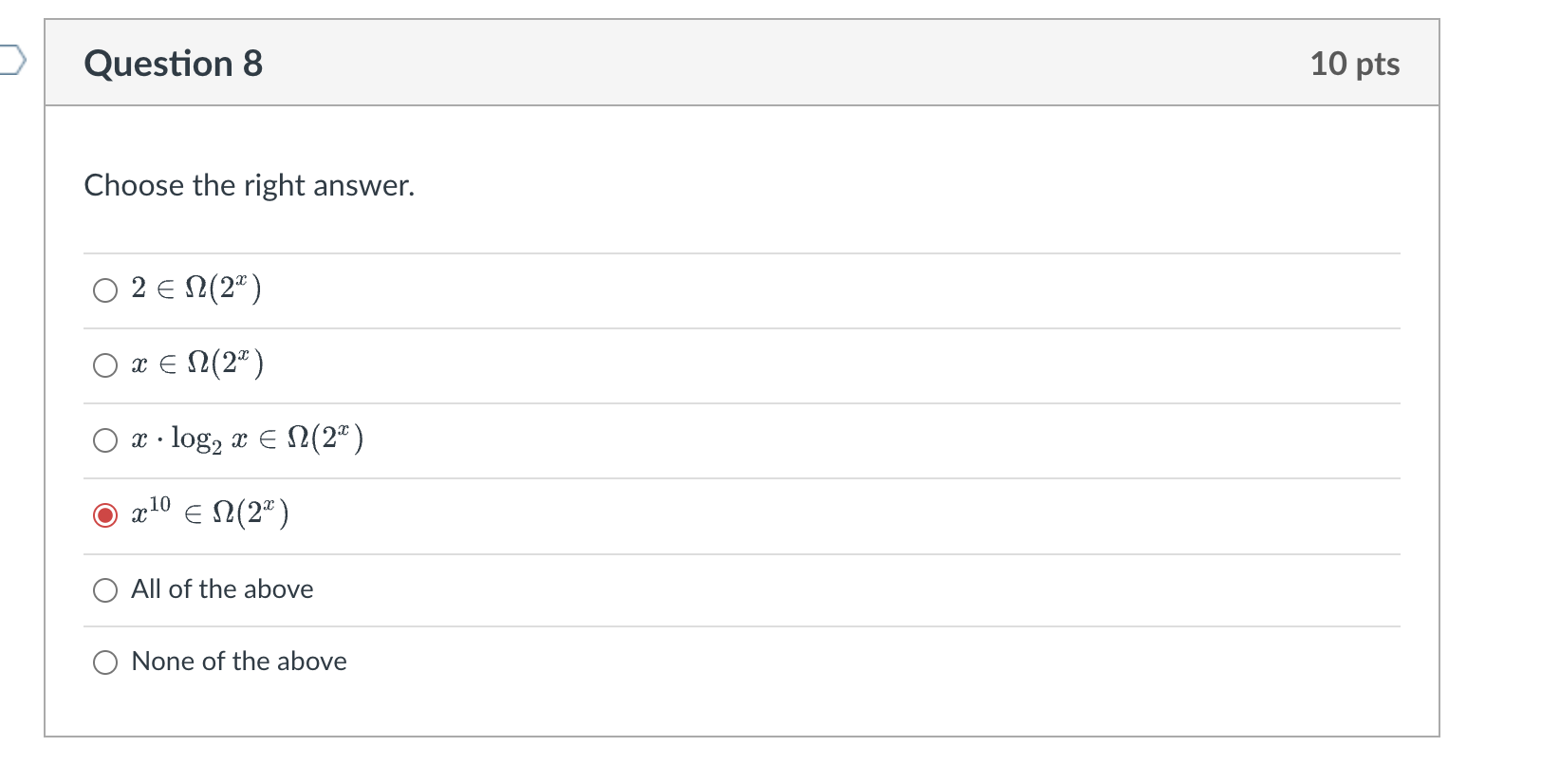 Solved Choose the right answer. | Chegg.com