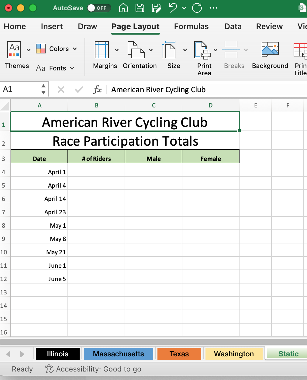how to in excel for macbook: Click the Static sheet | Chegg.com