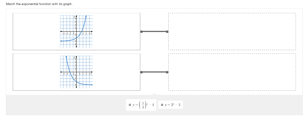 Solved Match the exponential function with its graph. J (5) | Chegg.com