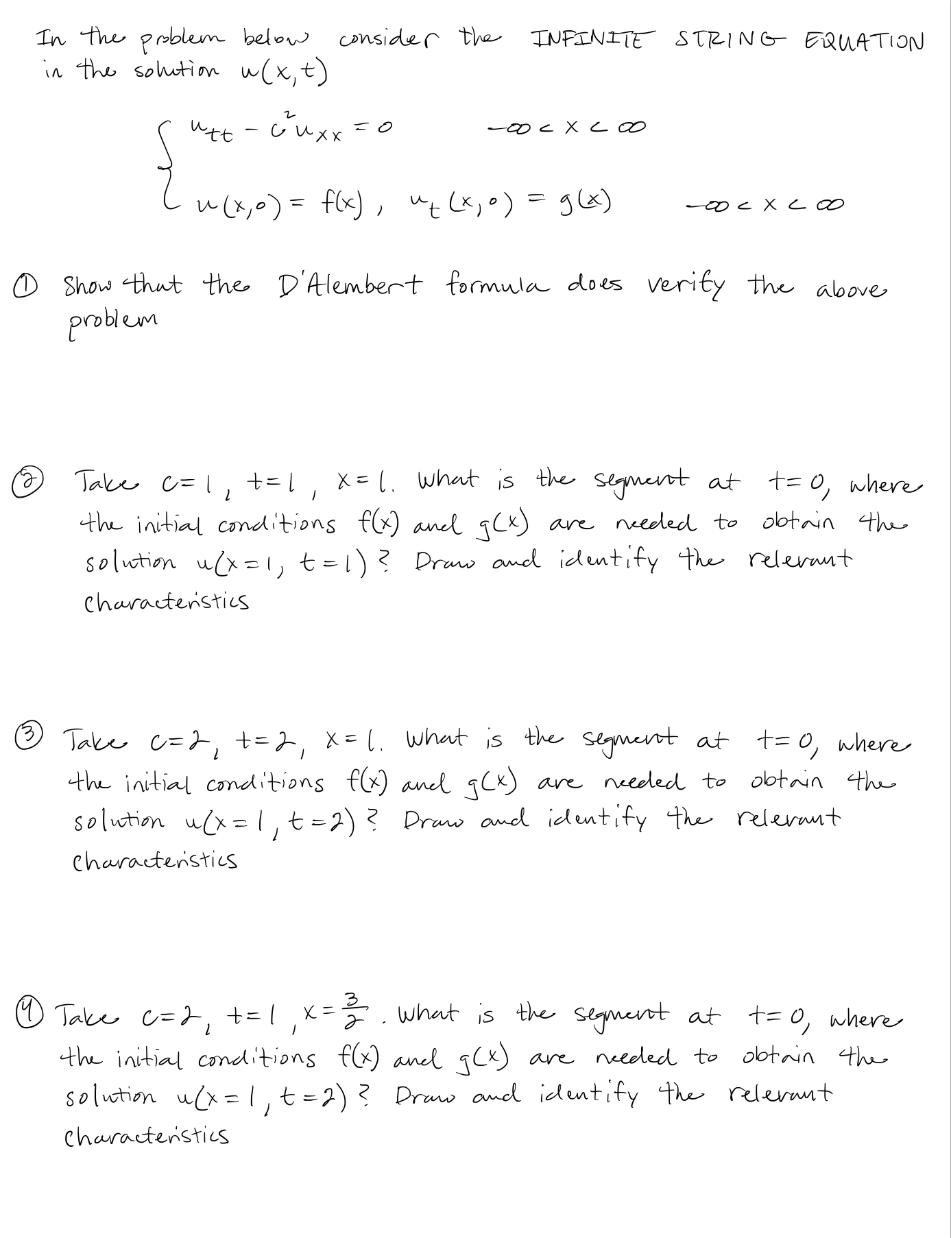 Solved In the problem below consider the INFINITE STRING | Chegg.com