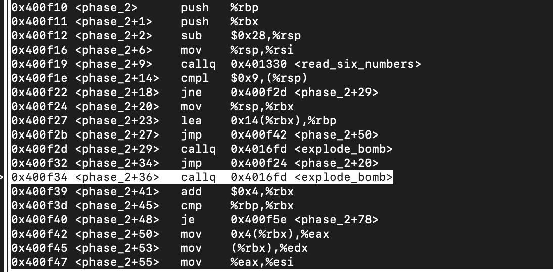 Solved push %rbp push %rbx 0x400f10 0x400f11 0x400f12 | Chegg.com