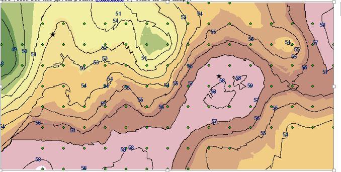 The map below shows the contour plot of the ordinary | Chegg.com