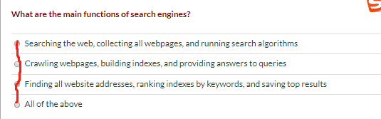 Solved What are the main functions of search engines? | Chegg.com