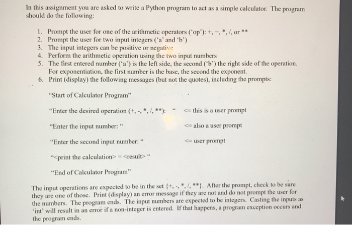 Solved In this assignment you are asked to write a Python | Chegg.com
