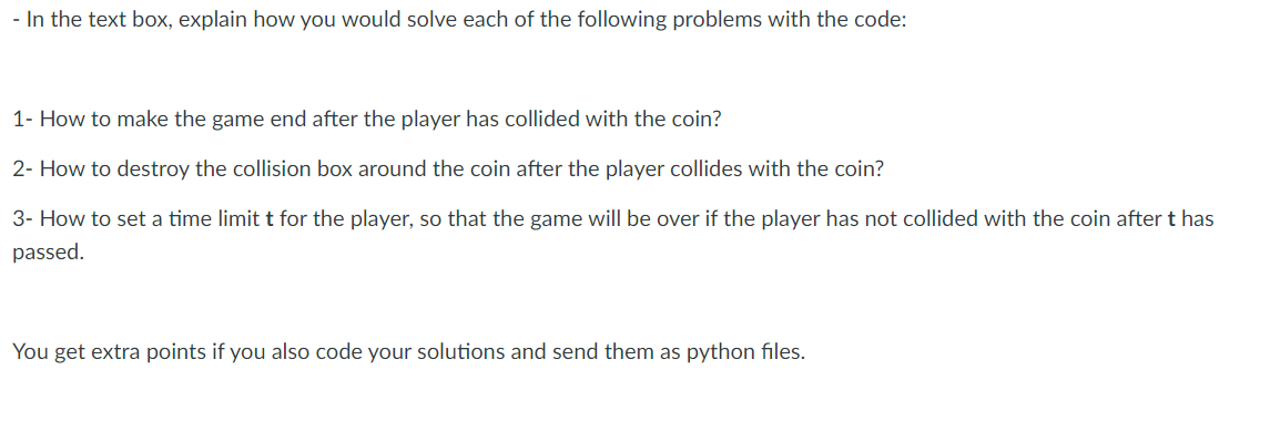 Solved - In the text box, explain how you would solve each | Chegg.com