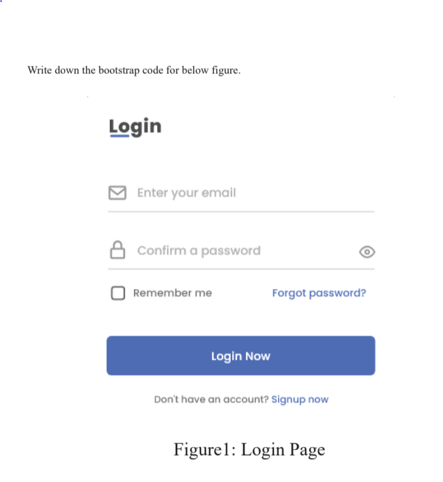 Solved Write down the bootstrap code for below figure. Login | Chegg.com