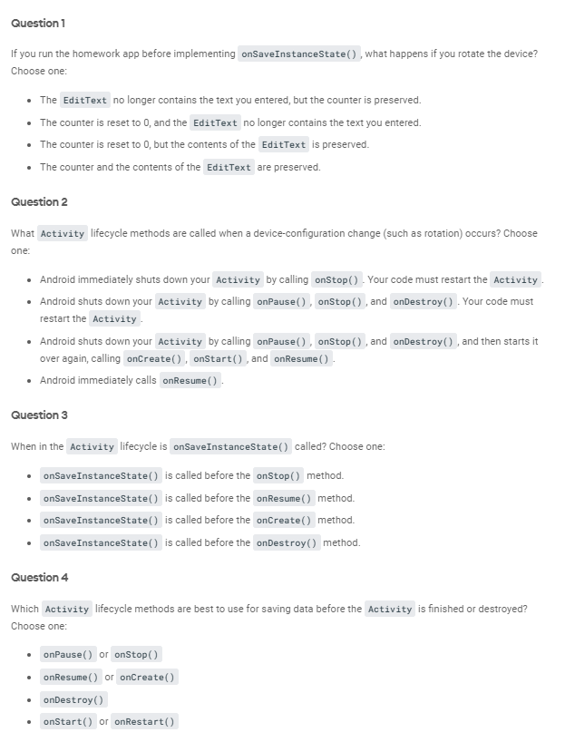Solved Question 1 If you run the homework app before | Chegg.com