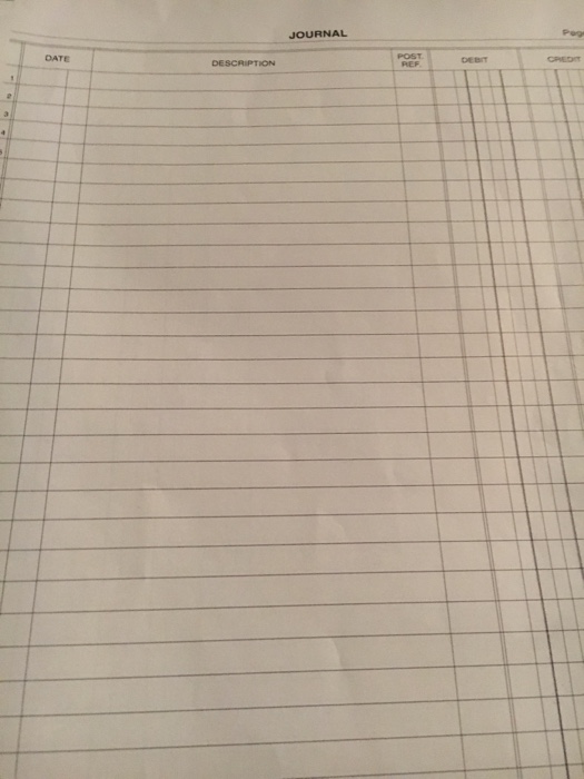 Answers to the journal entries for payrol project for | Chegg.com