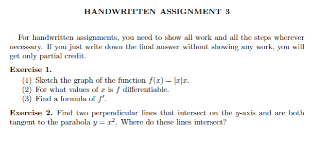Solved For handwritten assignments, you need to show all | Chegg.com