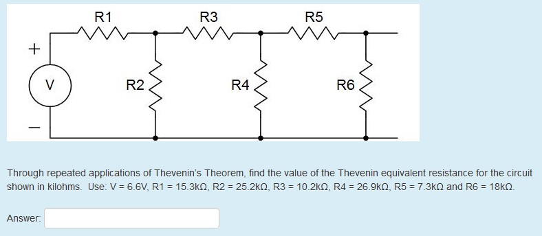 Solved V. R1 V2 R3 R2 For the circuit shown, what is the | Chegg.com