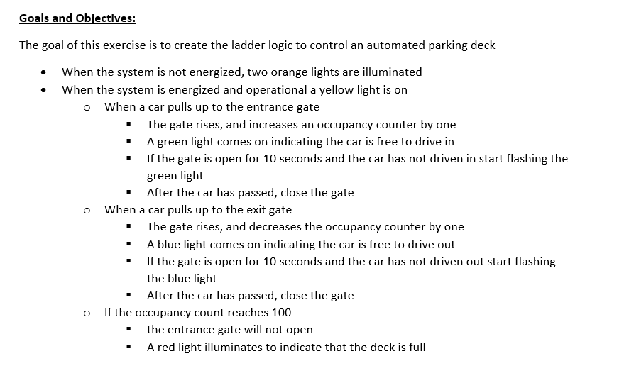 Solved Goals and Objectives: The goal of this exercise is to | Chegg.com