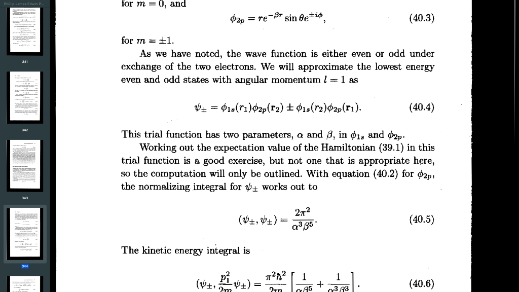 Solved I need help finding the normalizing integral, the | Chegg.com
