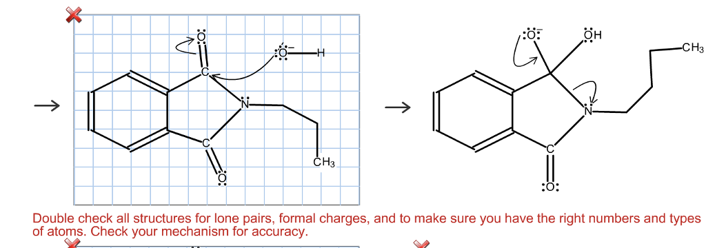 Solved Complete the structures, using curved arrow notation, | Chegg.com