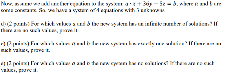 Solved Question 1 (15 ﻿points):Consider the following system | Chegg.com