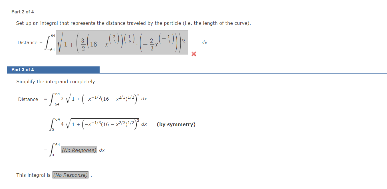 Solved Set up an integral that represents the distance | Chegg.com