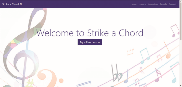 Solved You work for a local music lesson company called | Chegg.com