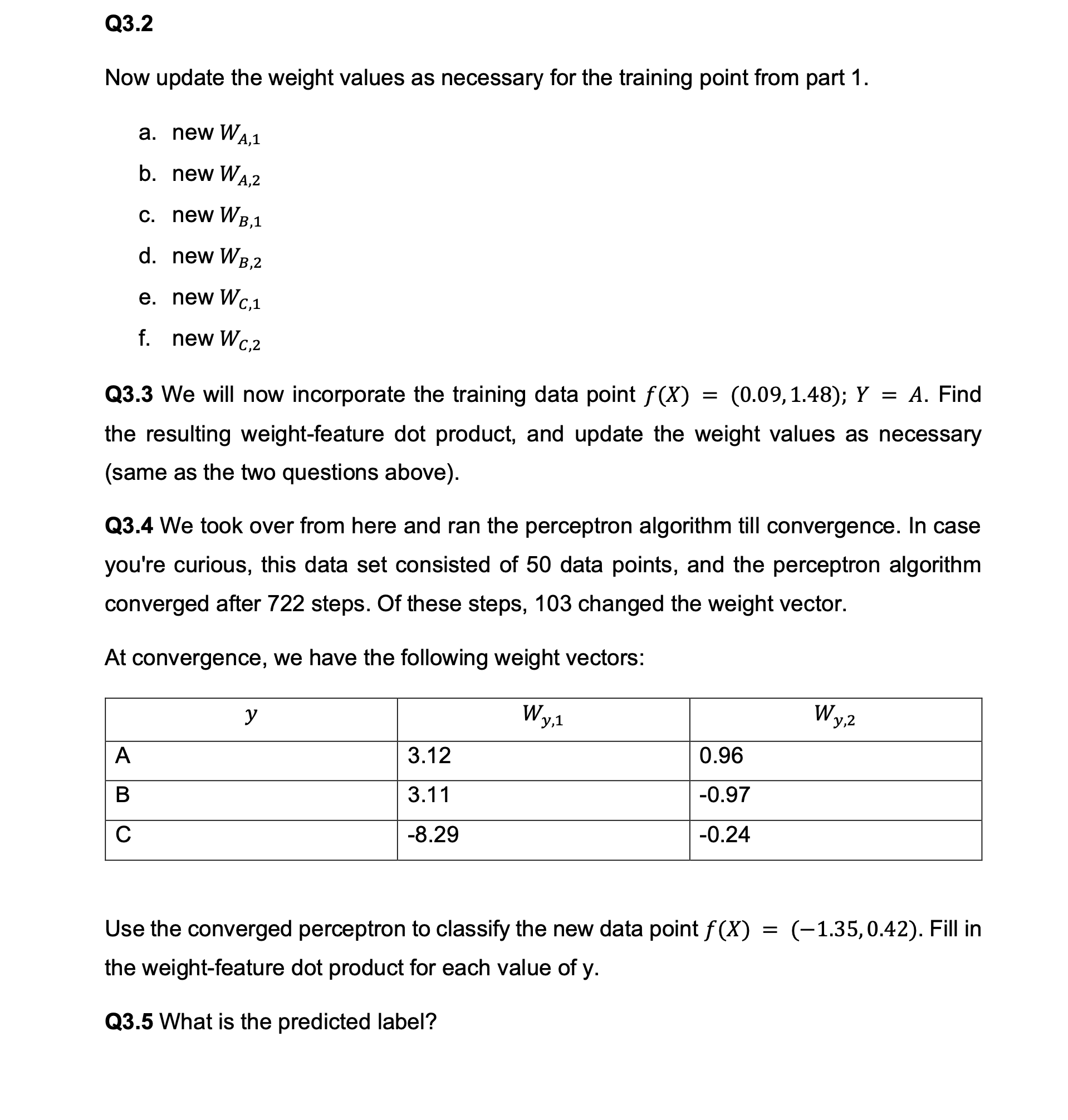 Solved In this problem, we will train a Multi-class | Chegg.com