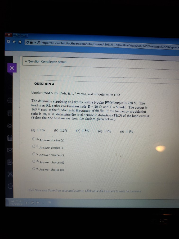 Solved http://bb-csuohio.blackboard.com/ultra/courses/ | Chegg.com