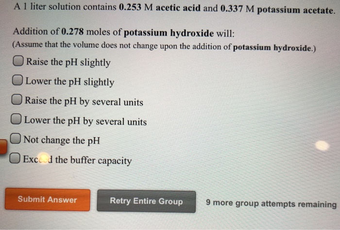Solved A 1 liter solution contains 0.336 M hypochlorous acid | Chegg.com