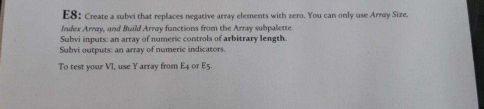 Solved I need a screenshot of the final VI using the Labview | Chegg.com