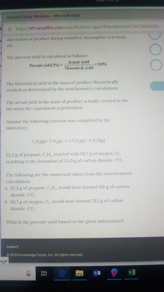 Solved Dynamic Study Modules- Microsoft Edge | Chegg.com