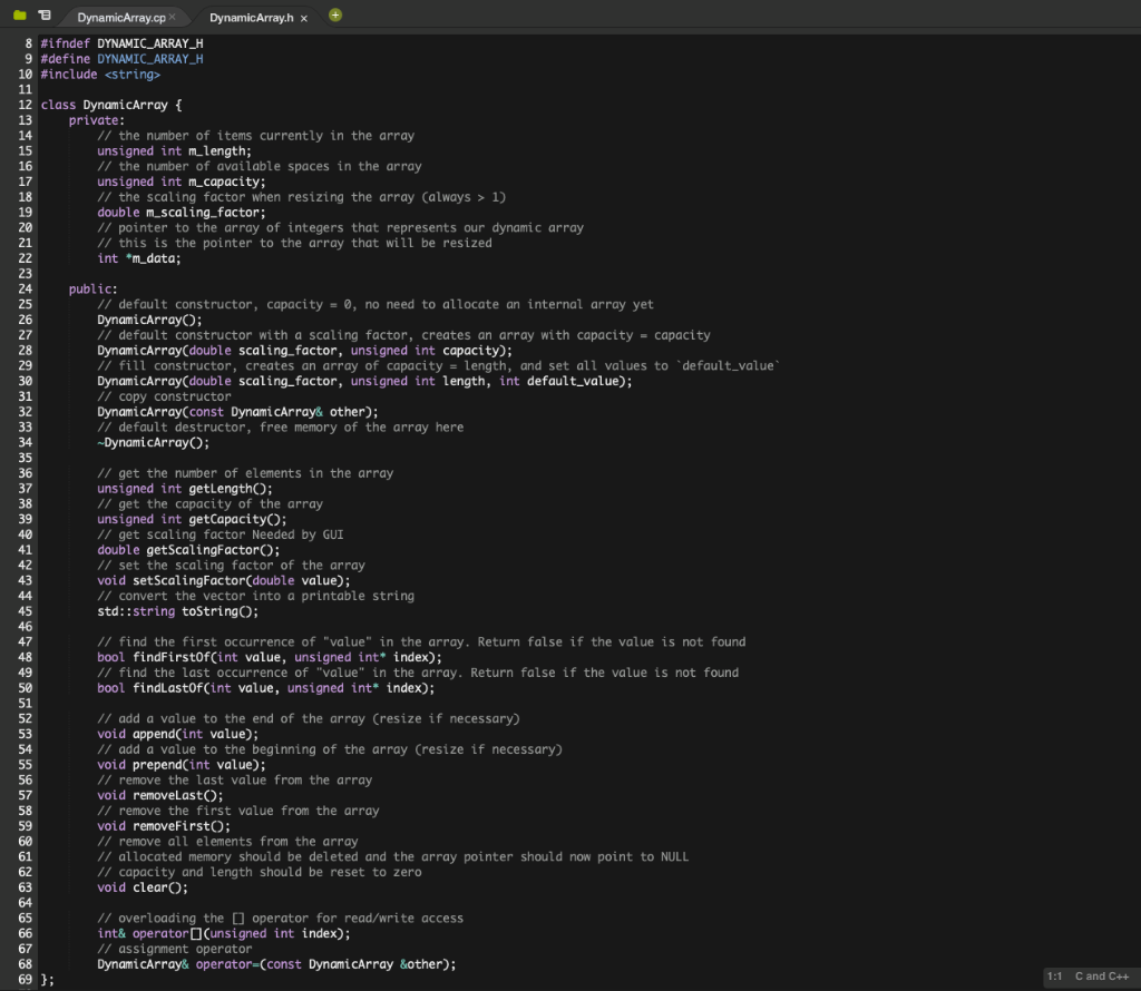 Solved I need help with implementing append(), prepend(), | Chegg.com